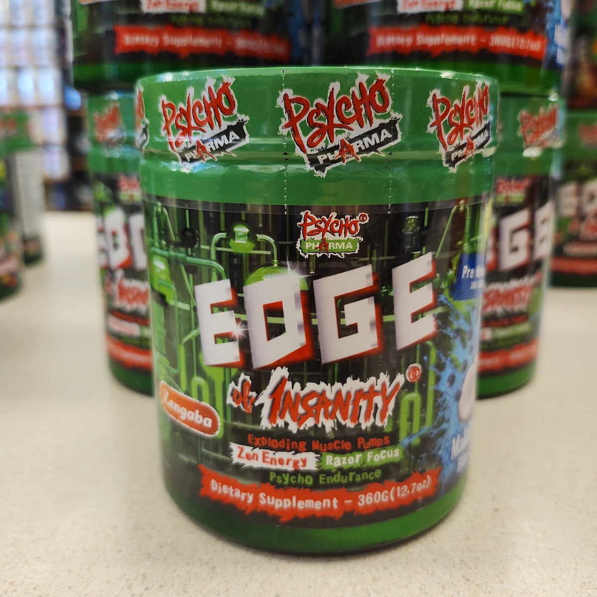 Psycho Pharma Edge of Insanity Maliblue Blast – Semper Fi Nutrition