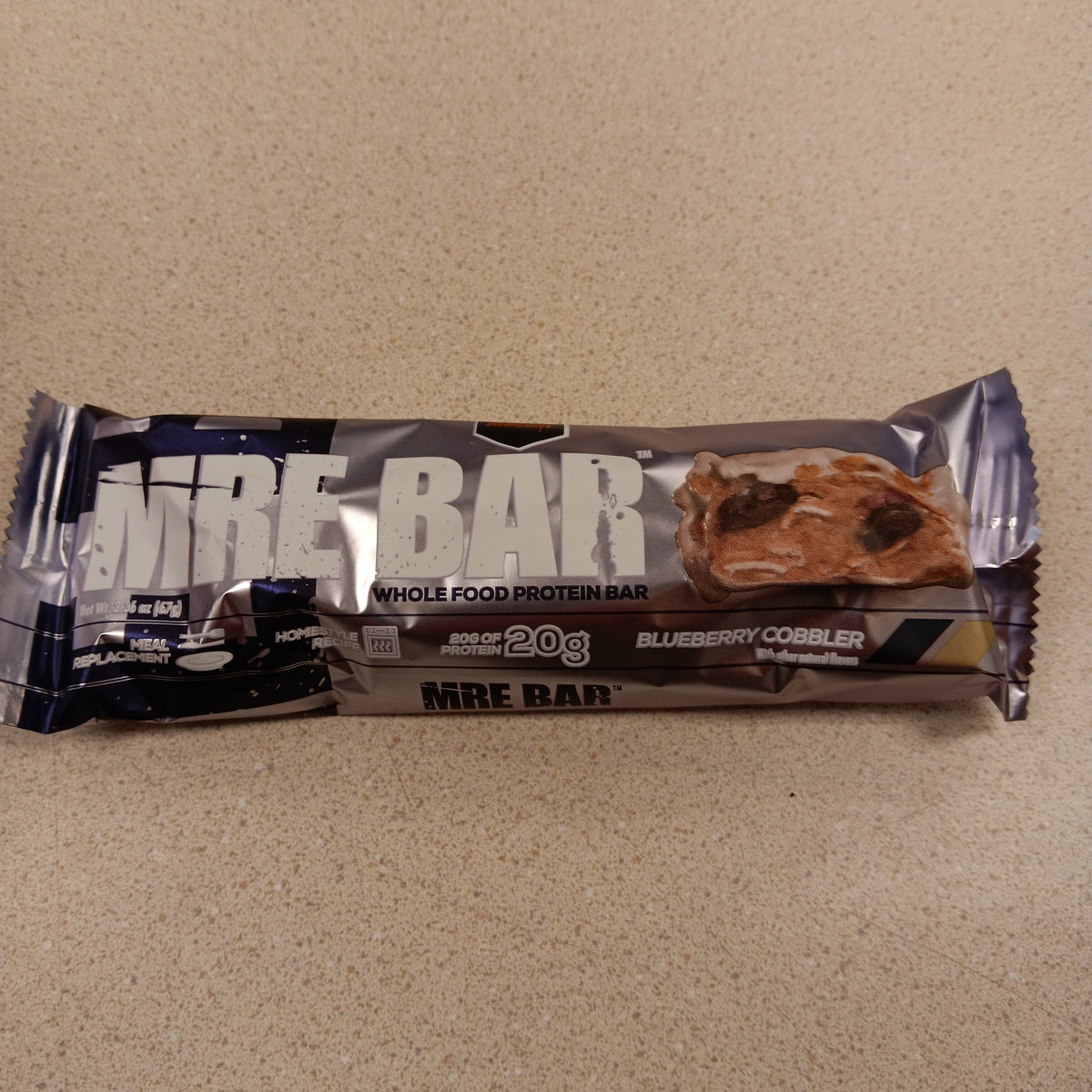 MRE Bar Blueberry Cobbler – Semper Fi Nutrition