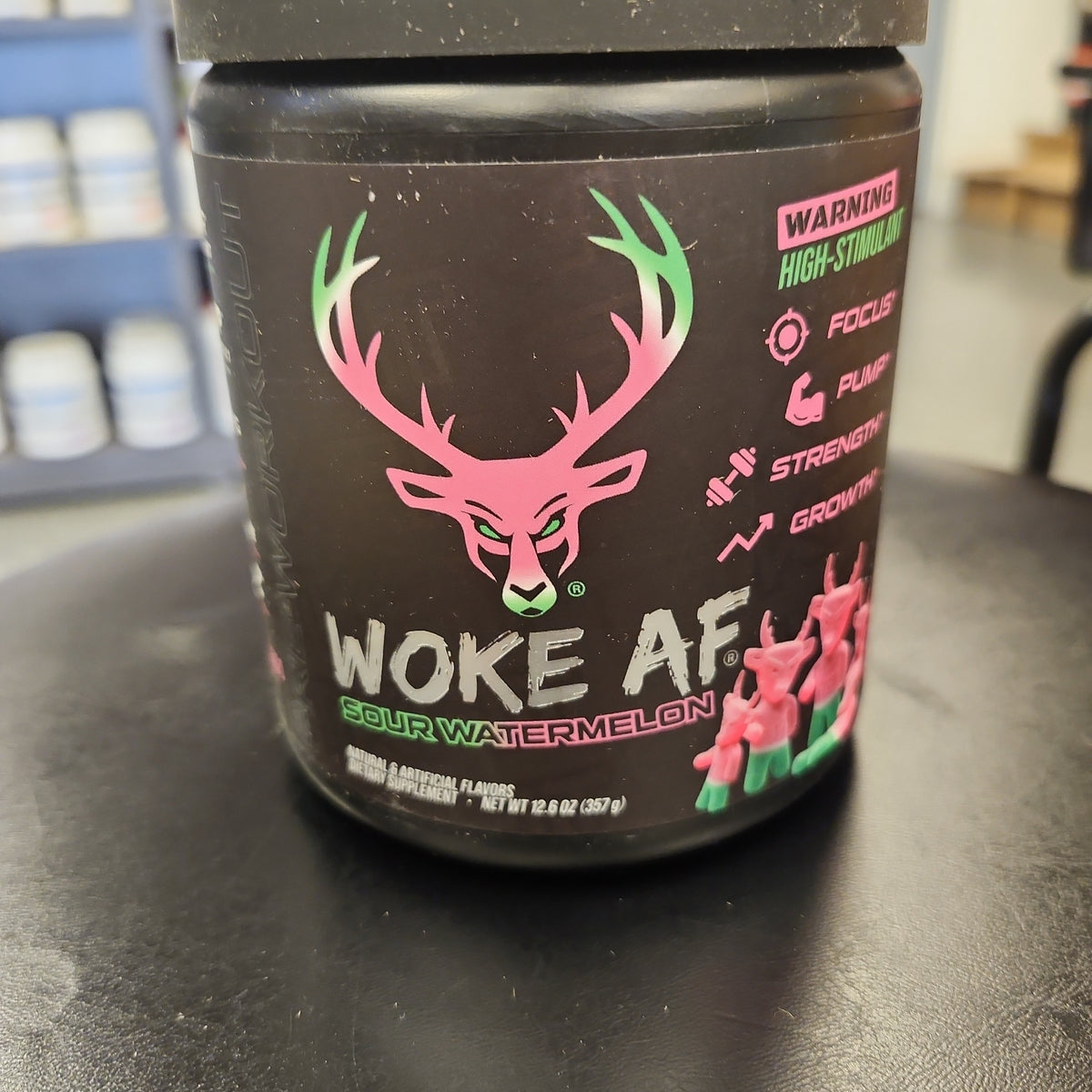 DAS LABS WOKE AF PreWorkout Sour Watermelon Flavor – Semper Fi Nutrition