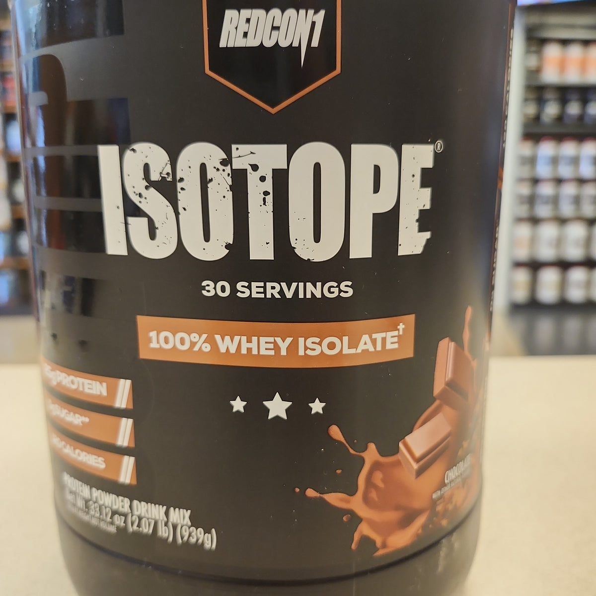 REDCON1 ISOTOPE Chocolate Whey Protein 2lb – Semper Fi Nutrition