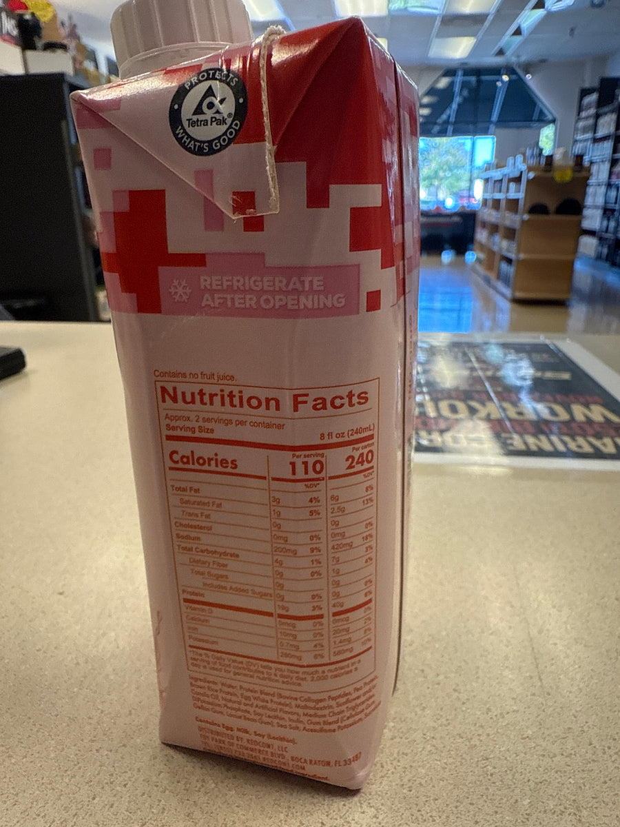 Redcon1 MRE RTD Strawberry Shortcake 40g of Protein – Semper Fi Nutrition