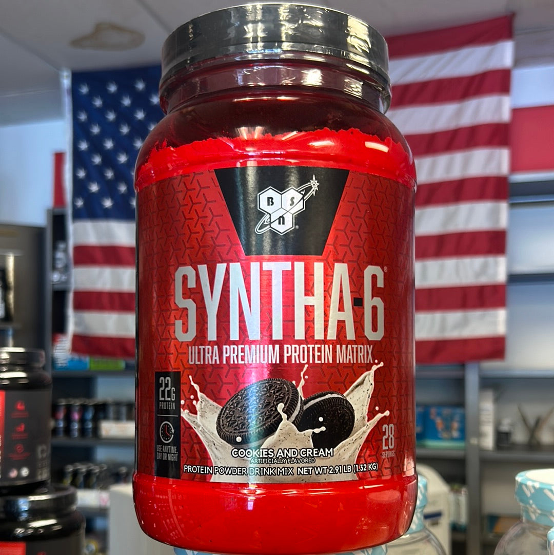 SYNTHA-6 ultra premium protein mix cookies and cream – Semper Fi Nutrition
