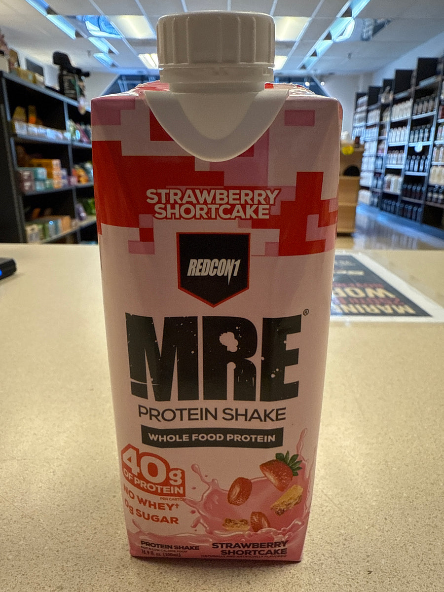 Redcon1 MRE RTD Strawberry Shortcake 40g of Protein – Semper Fi Nutrition
