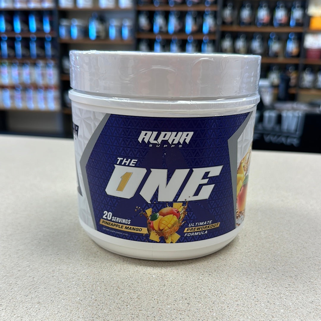 Alpha Supps The One Pineapple Mango Pre Workout – Semper Fi Nutrition