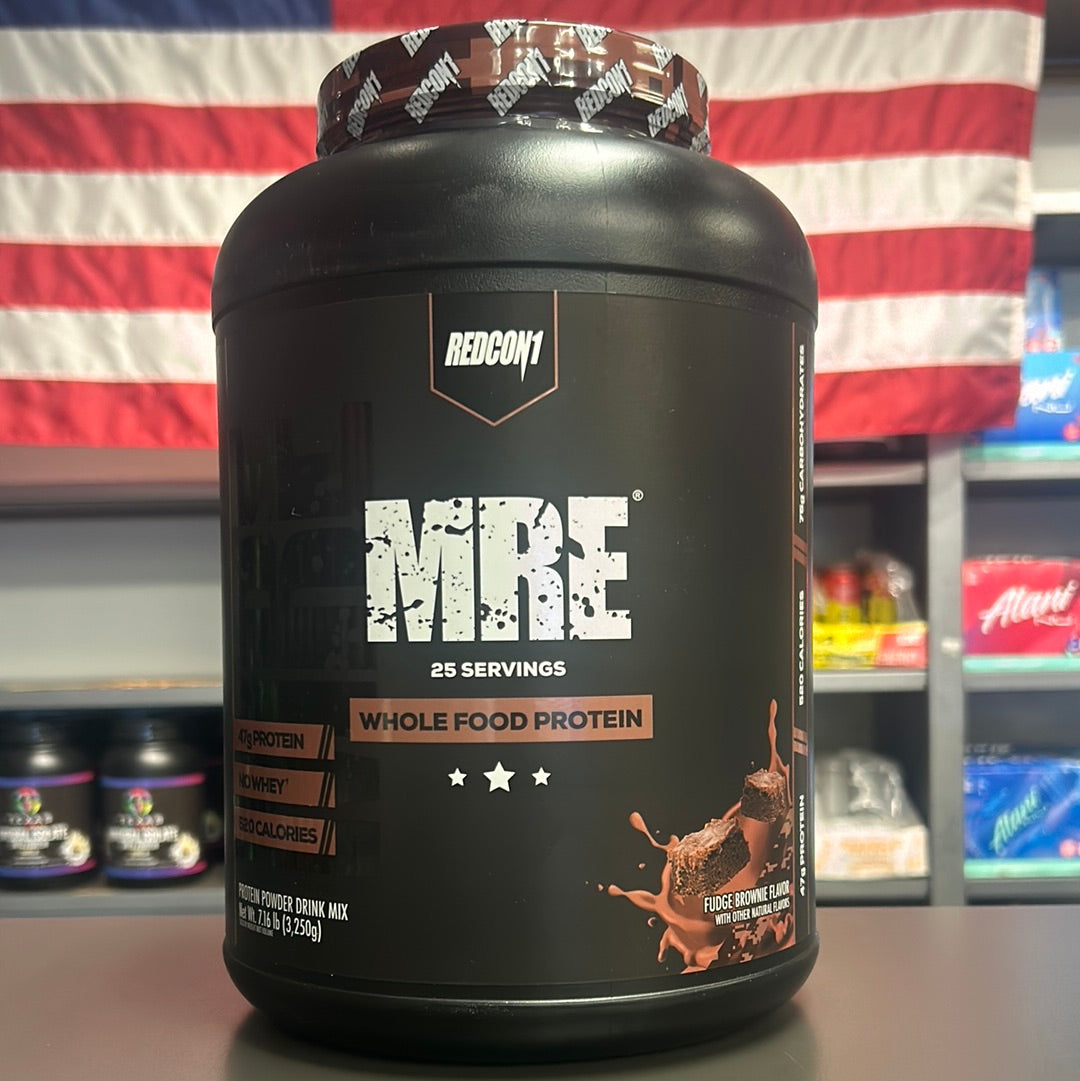REDCON1 MRE POWDER FUDGE BROWNIE - 7 LB (25 SERVINGS) – Semper Fi Nutrition