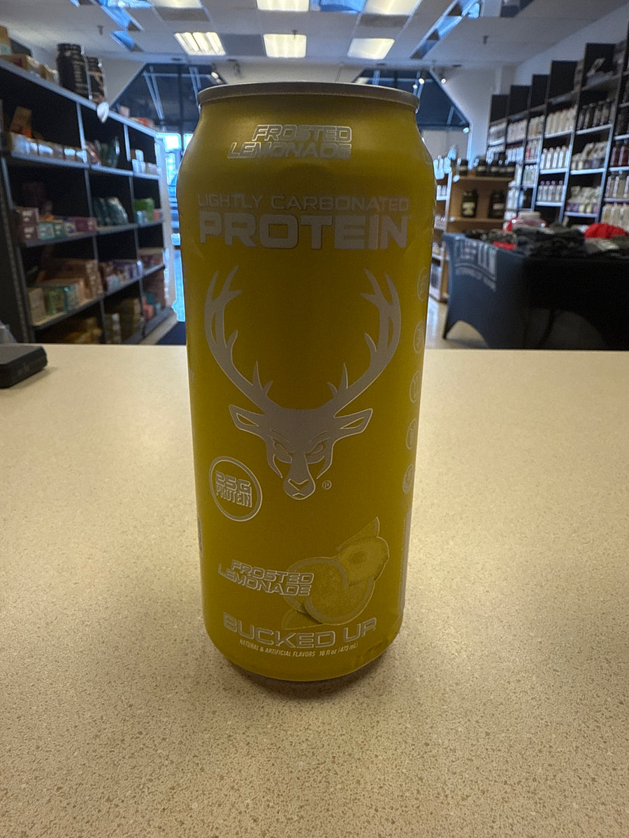 Bucked Up Protein Drink Frosted Lemonade – Semper Fi Nutrition