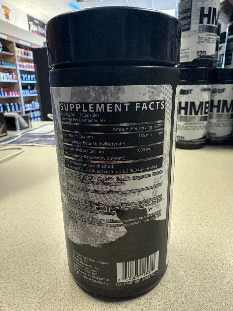 Nutrex HMB 120 Capsules 60 Serving’s – Semper Fi Nutrition