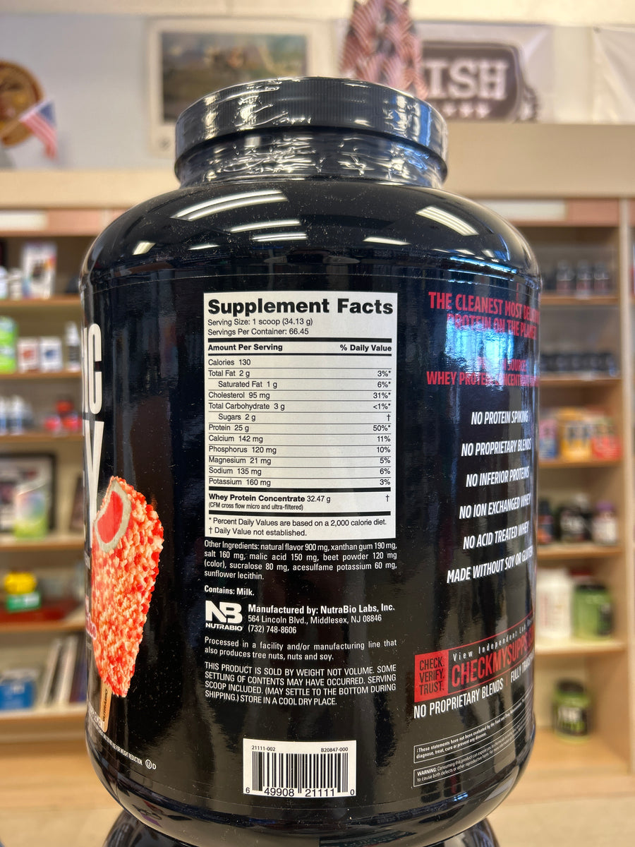 Nutrabio Classic Whey premium Quality Protein Strawberry Shortcake ...