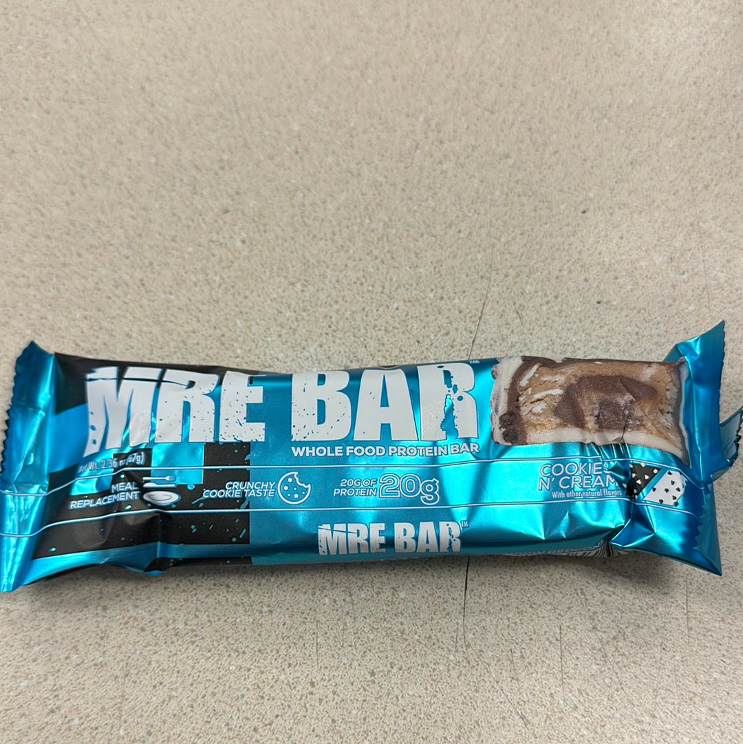 Redcon1 MRE BAR Cookies & Cream – Semper Fi Nutrition