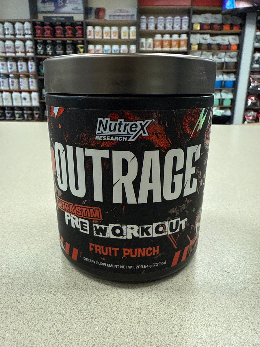 Nutrex Outrage Ultra Stim Pre-Workout Fruit Punch – Semper Fi Nutrition