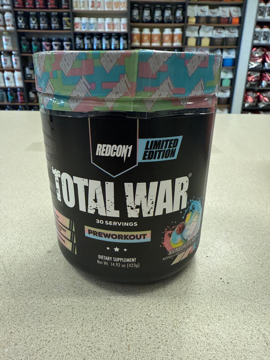 Redcon1 Total War Pre-Workout Rainbow Sherbet – Semper Fi Nutrition
