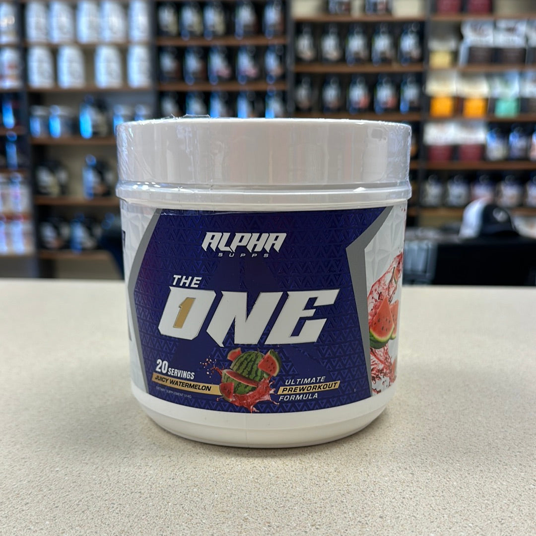 Alpha Supps The One Pre-Workout Juicy Watermelon 20 Serving’s – Semper ...