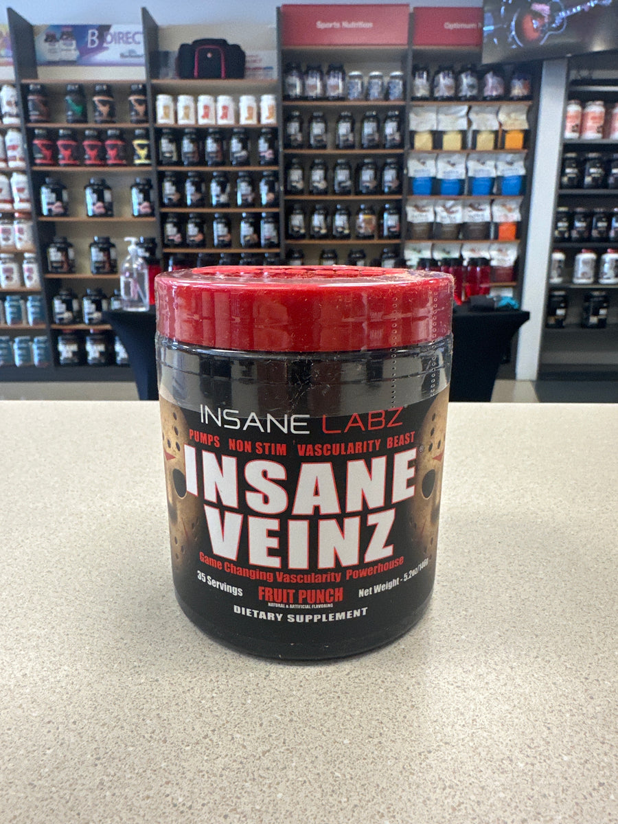 Insane Labz Insane Veins Fruit Punch 35 Serving’s – Semper Fi Nutrition