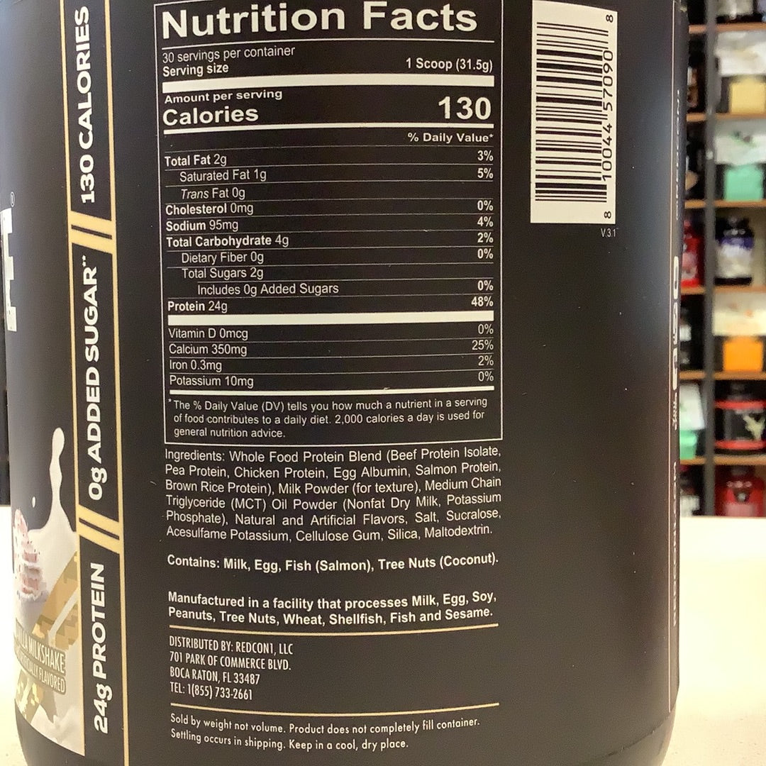 MRE lite vanilla milkshake – Semper Fi Nutrition