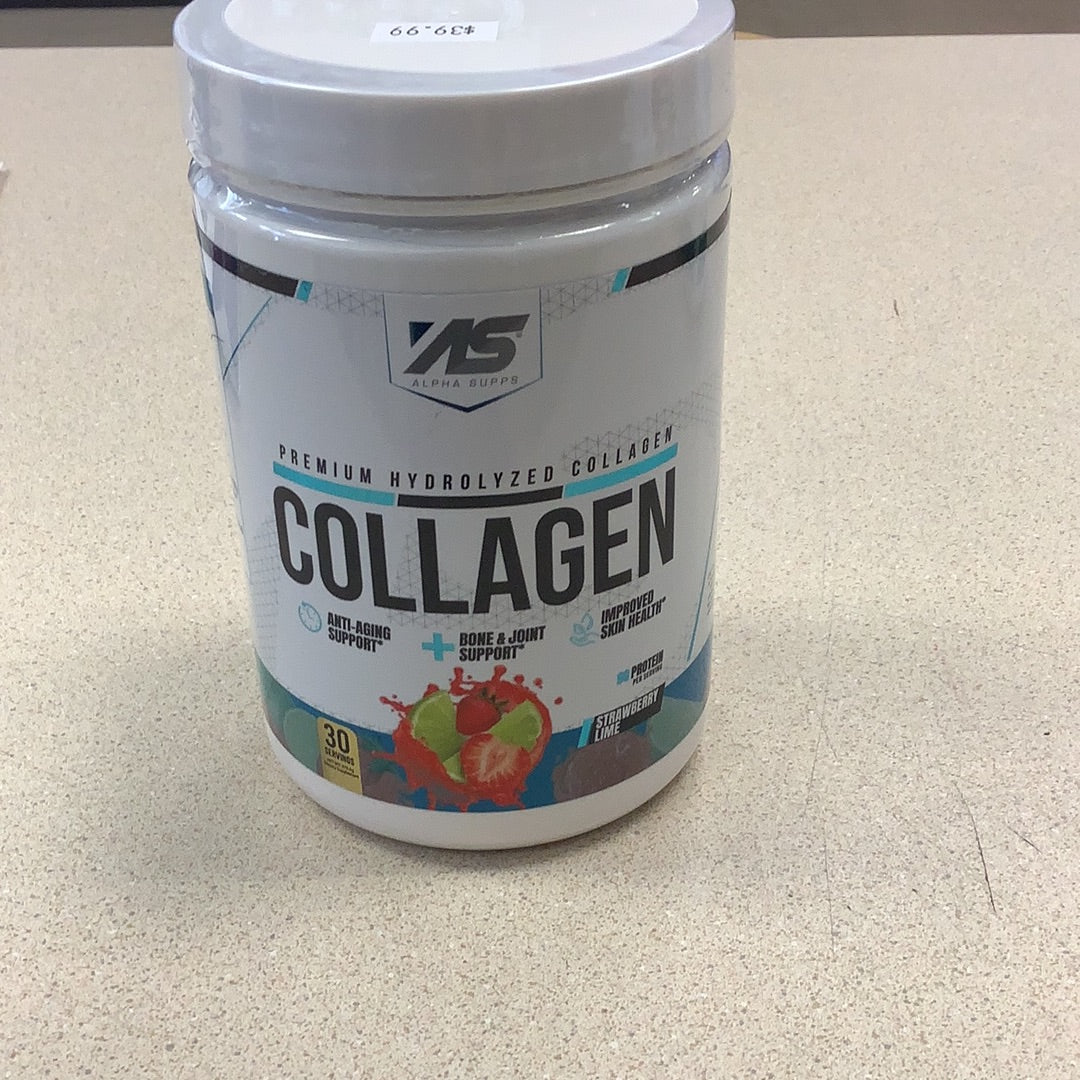 Alpha Supps Collagen Strawberry Lime – Semper Fi Nutrition