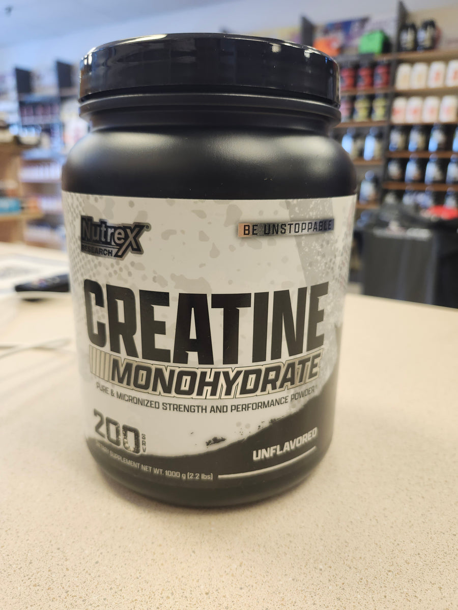 Nutrex Creatine Monohydrate 1000g 200 servings – Semper Fi Nutrition