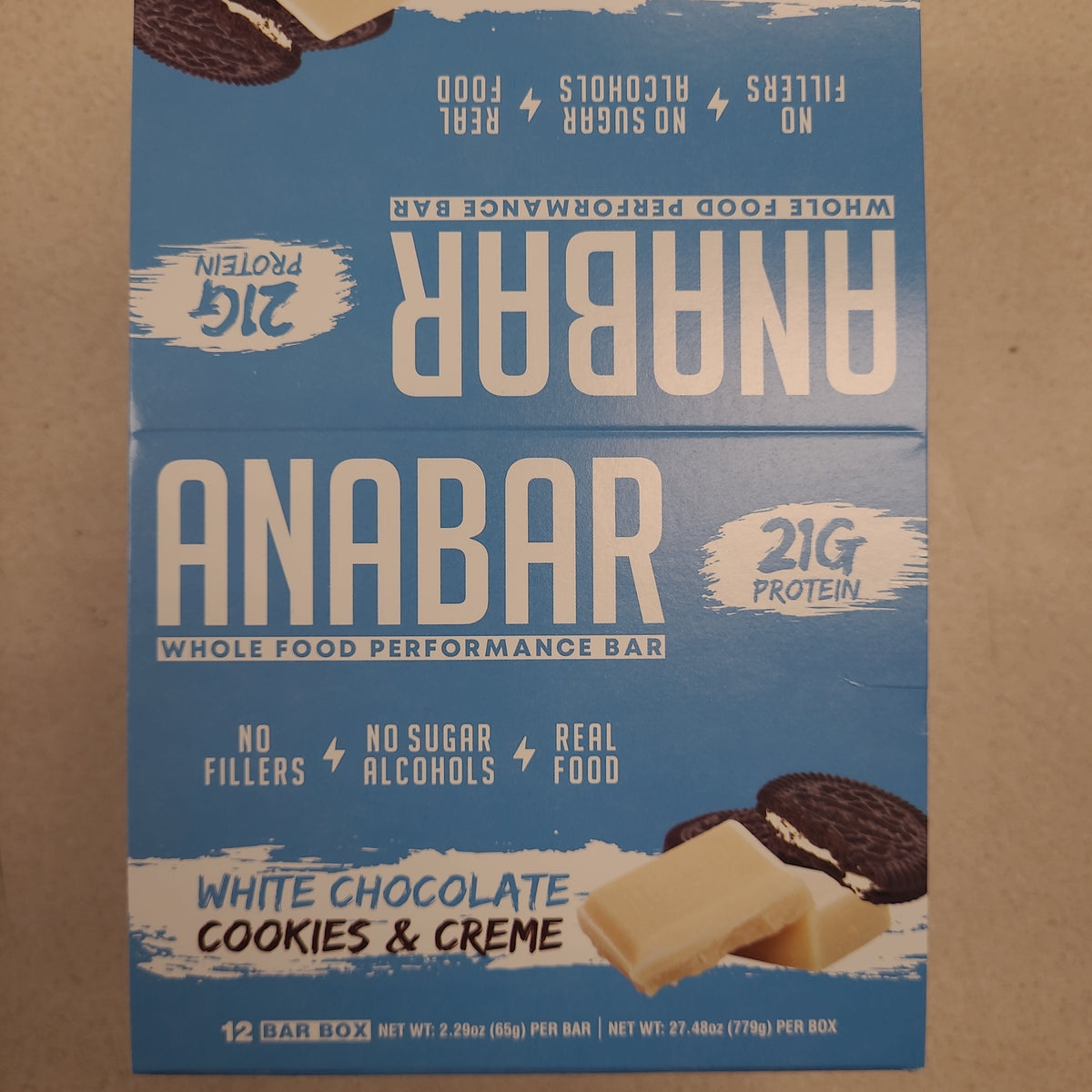 Anabar 12 Pack Cookies & Creme – Semper Fi Nutrition