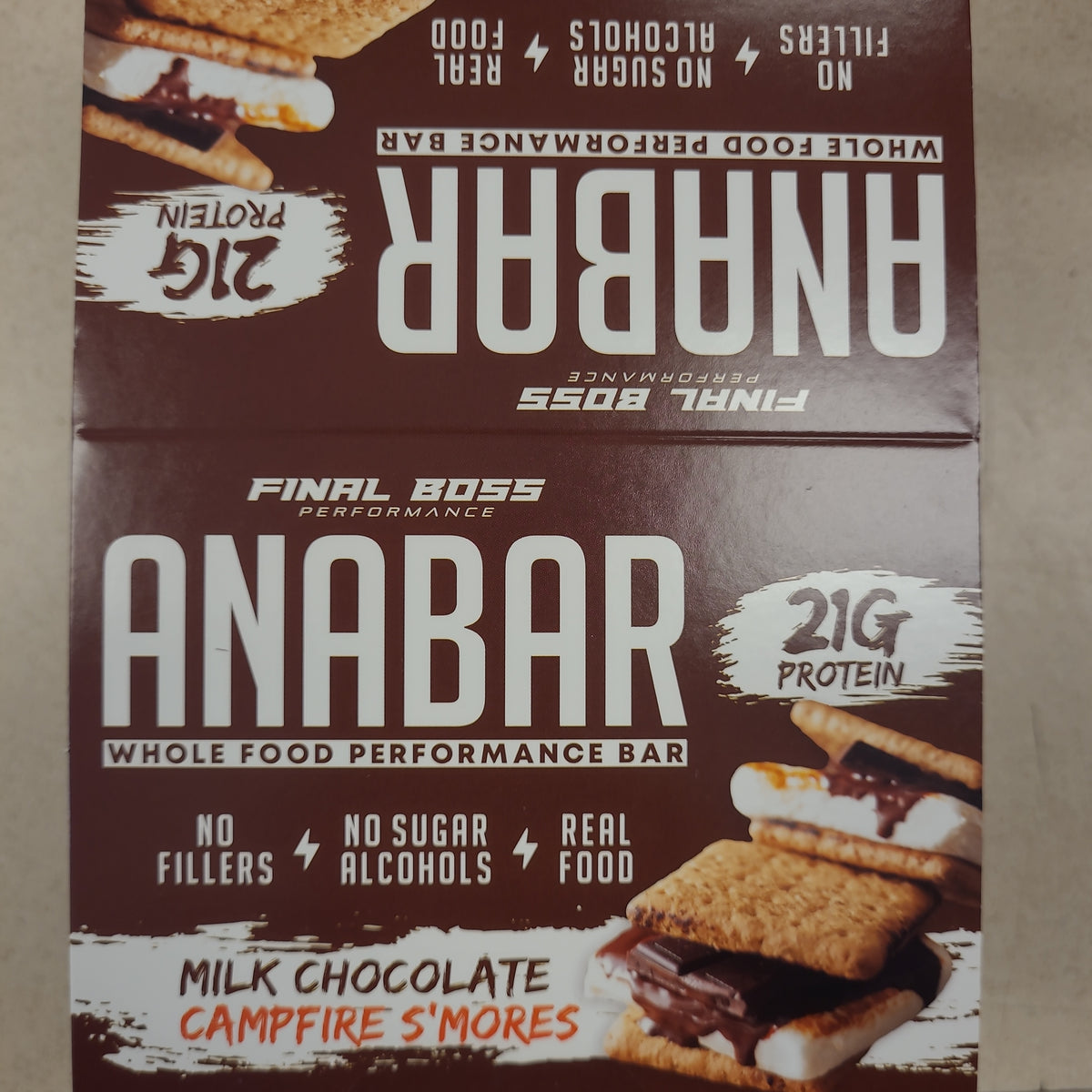 Final Boss Performance Anabat Milk Chocolate Campfire Smores 12 Pack ...