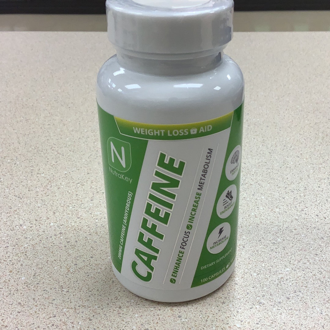 Buy Nutrakey Caffeine 200 Milligram | Supplements Store – Semper Fi ...