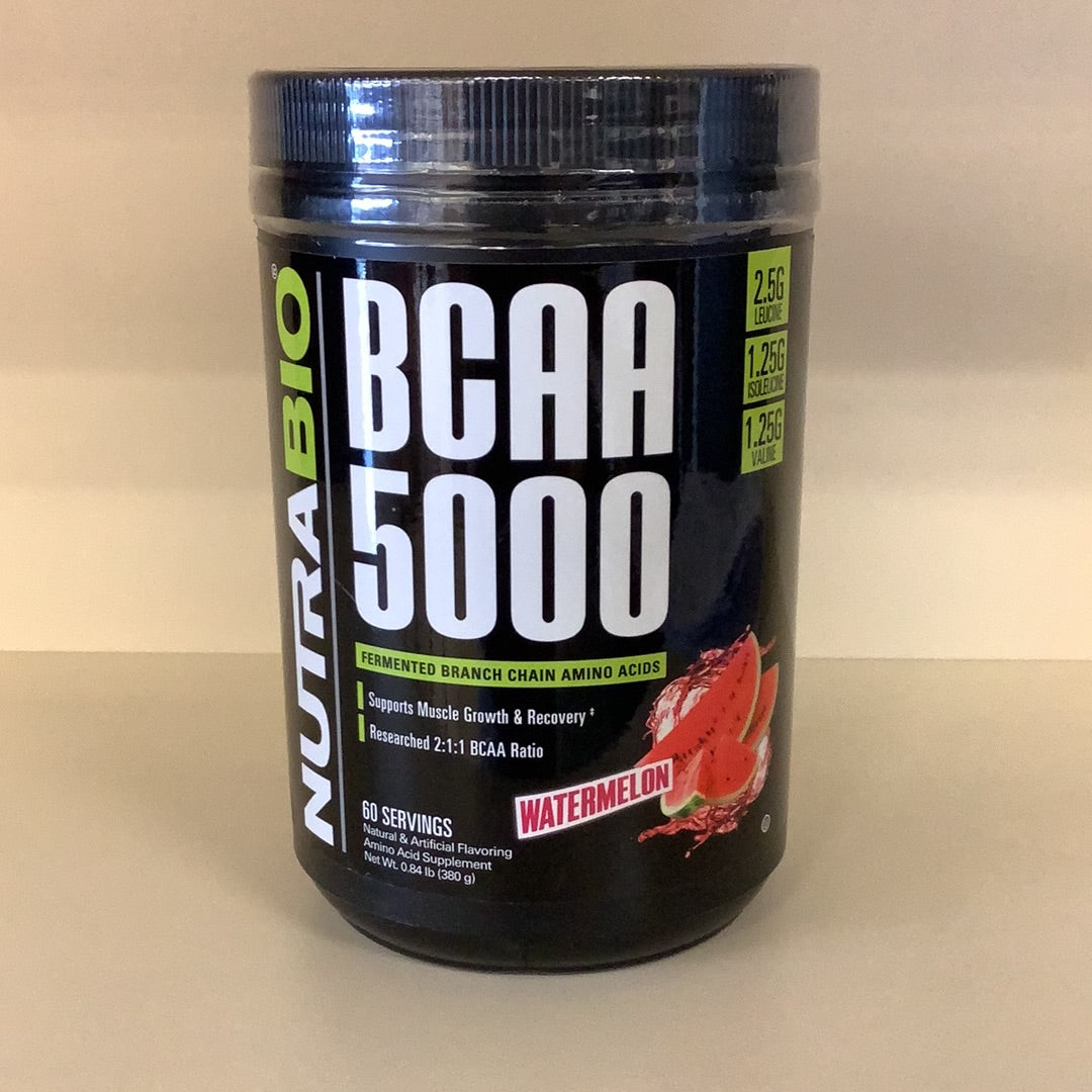 Order NutraBio BCAA 5000 - Watermelon| Nutrition Store – Semper Fi ...