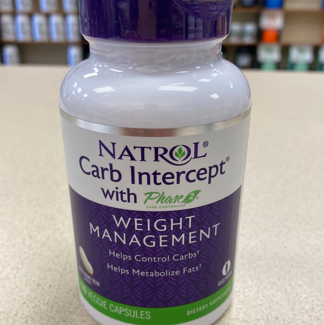 Order Natrol Carb Intercept With Phase 2 | Nutrition Store – Semper Fi ...