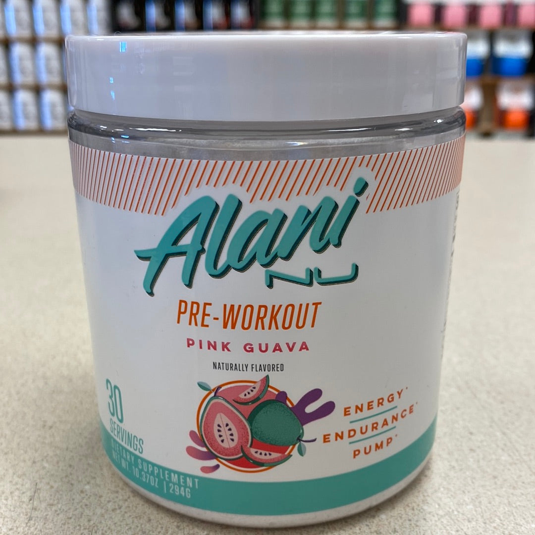 Alani Nu Preworkout Powder: Pink Guava - Energy & Performance – Semper ...