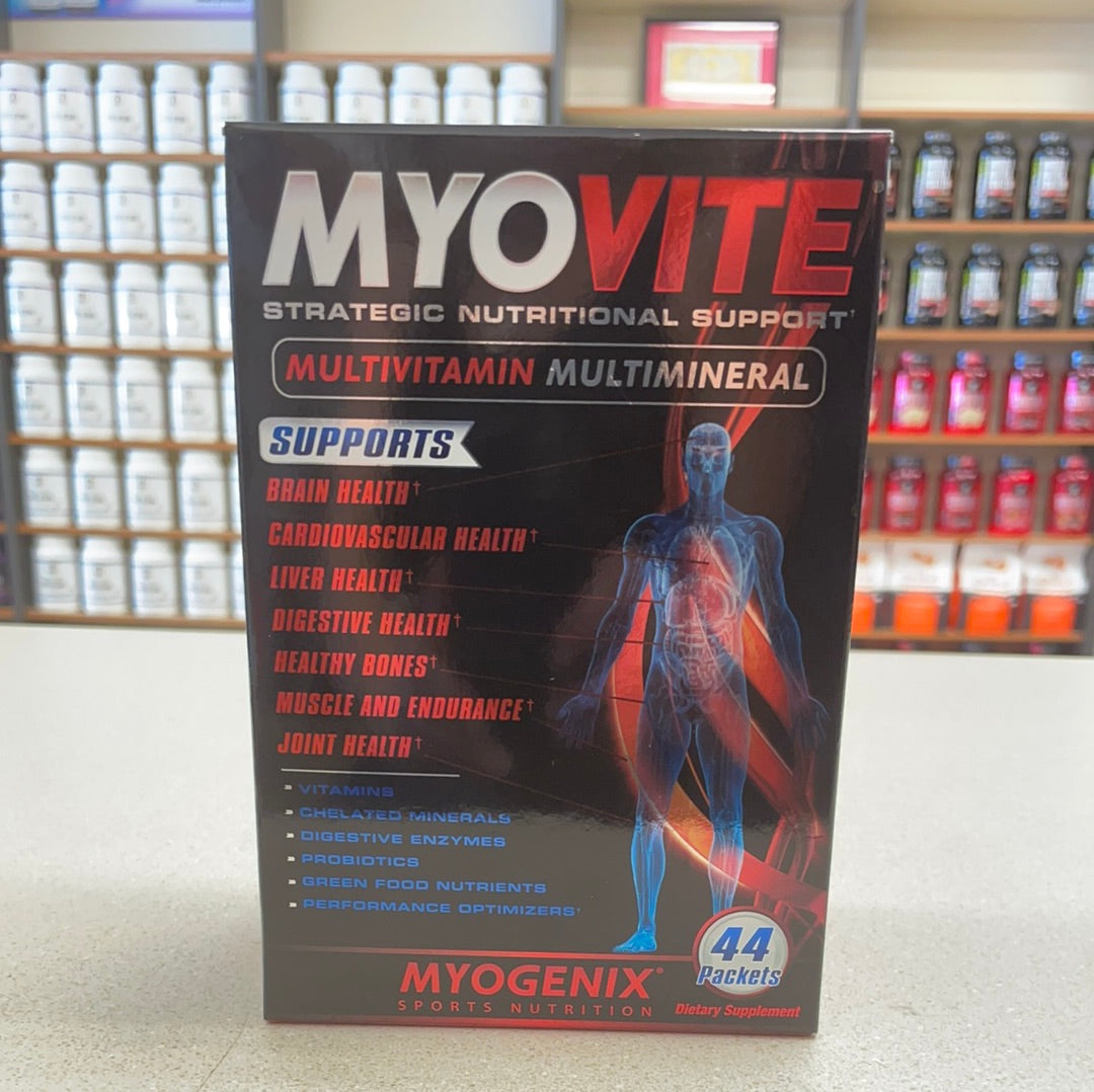 Myogenix Myovite Multivitamins For Athletes 44 Packets/Box – Semper Fi ...