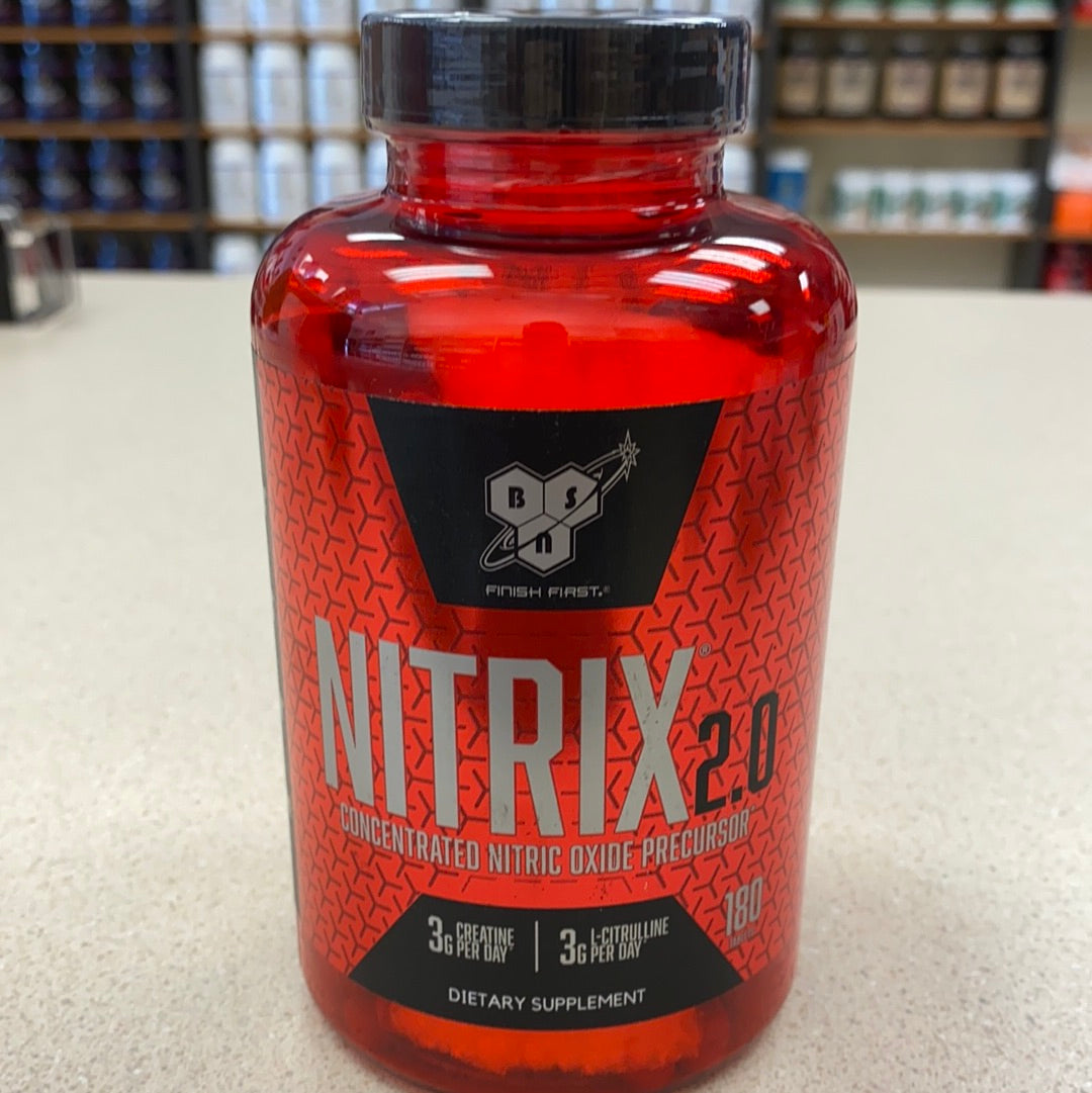 BSN Nitrix 2.0: Boost Performance & Recovery - 180 Tablets – Semper Fi ...