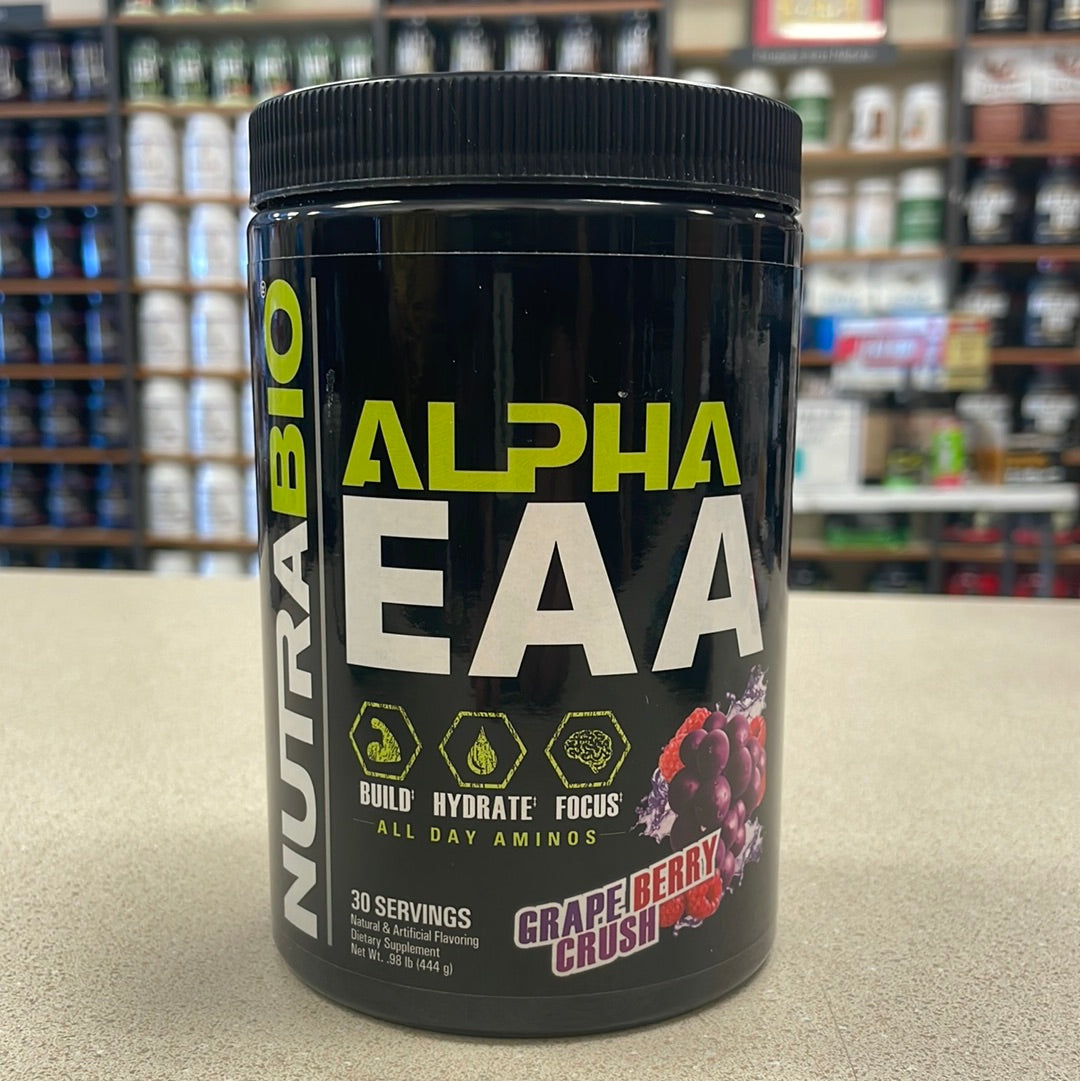 Nutrabio Alpha EAA Grape Berry Crush – Semper Fi Nutrition
