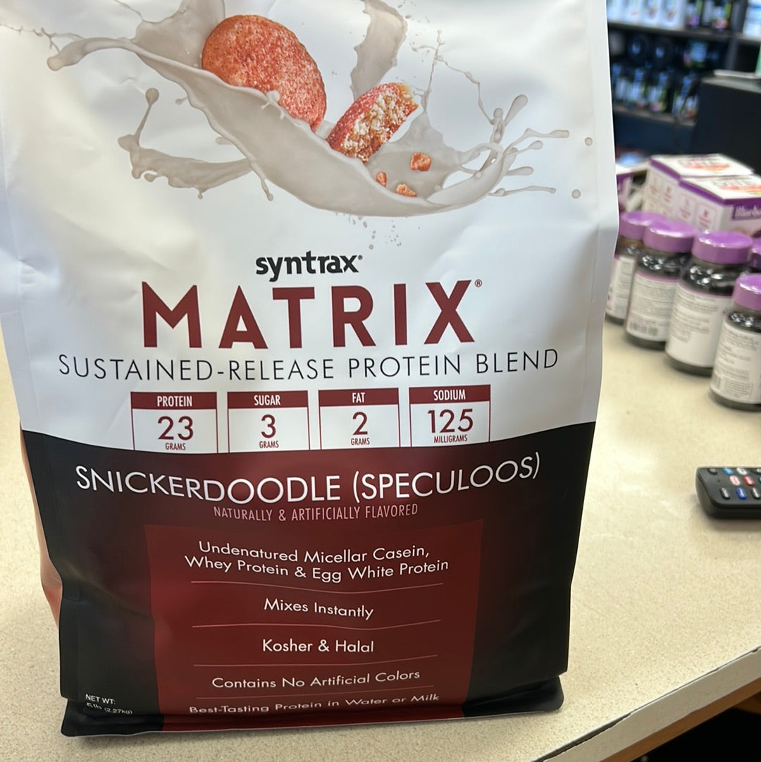 Delicious Snickerdoodle: Syntrax Matrix Protein Powder Temptation ...