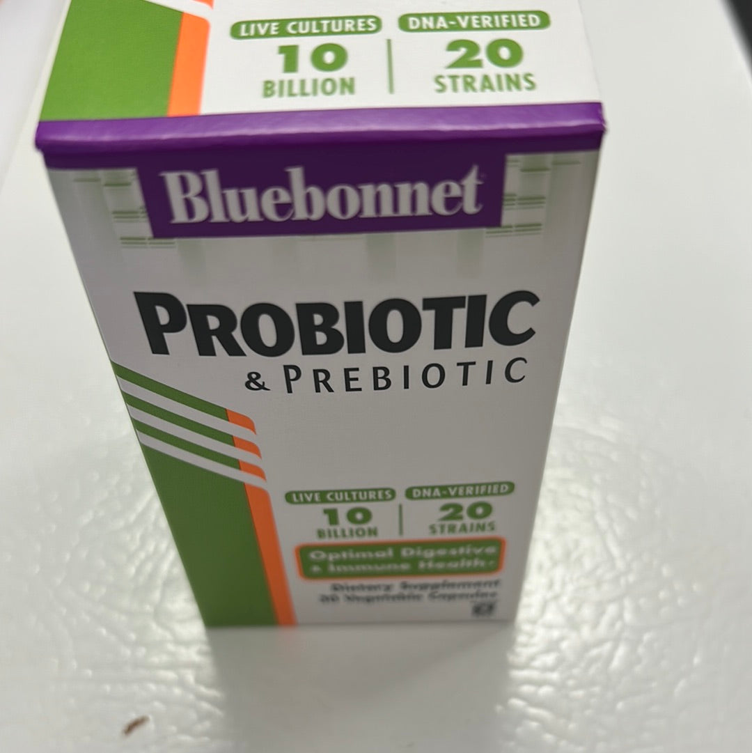 Bluebonnet Probiotic & Prebiotic – Semper Fi Nutrition