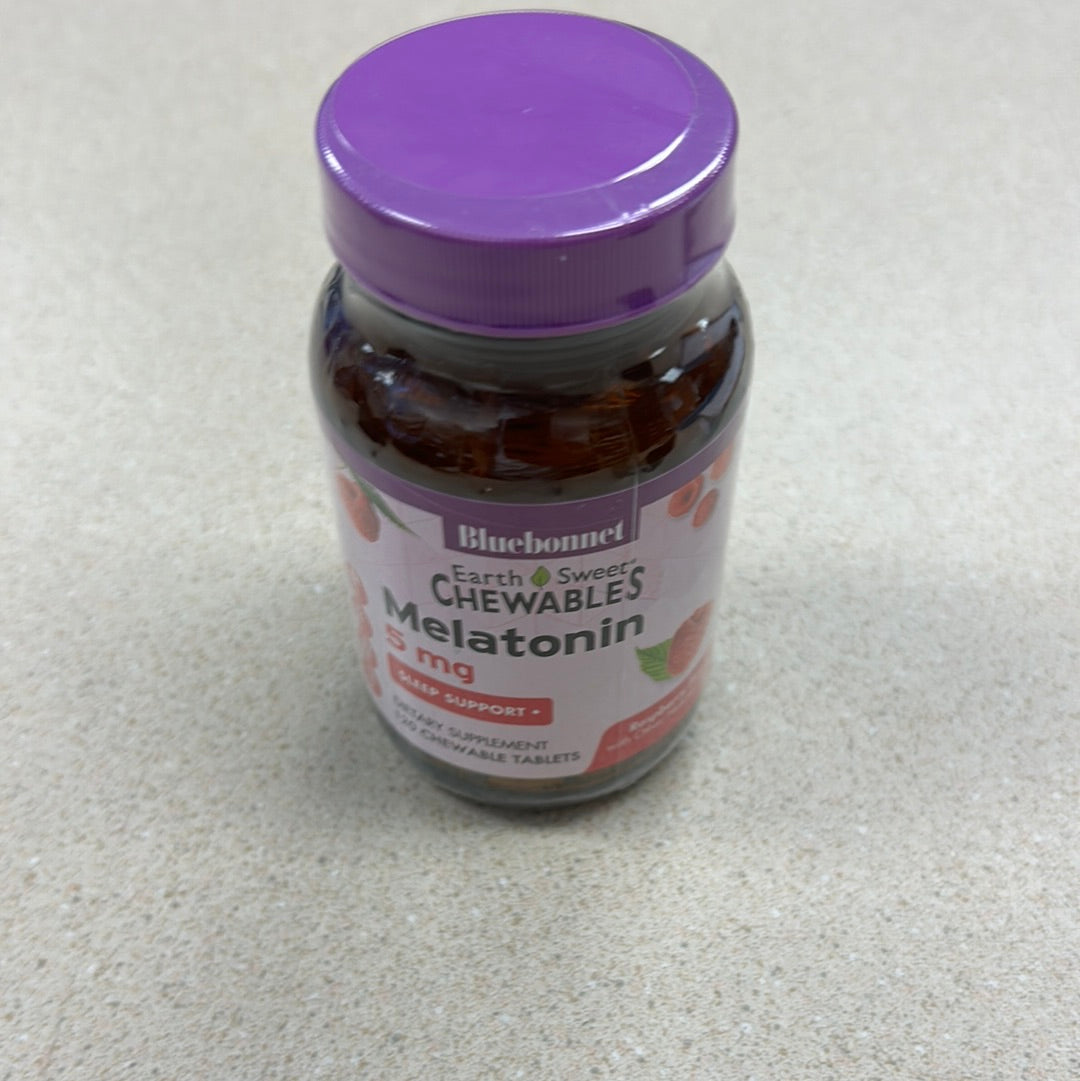 Bluebonnet Earth Sweet Chewables Melatonin 5 MG – Semper Fi Nutrition
