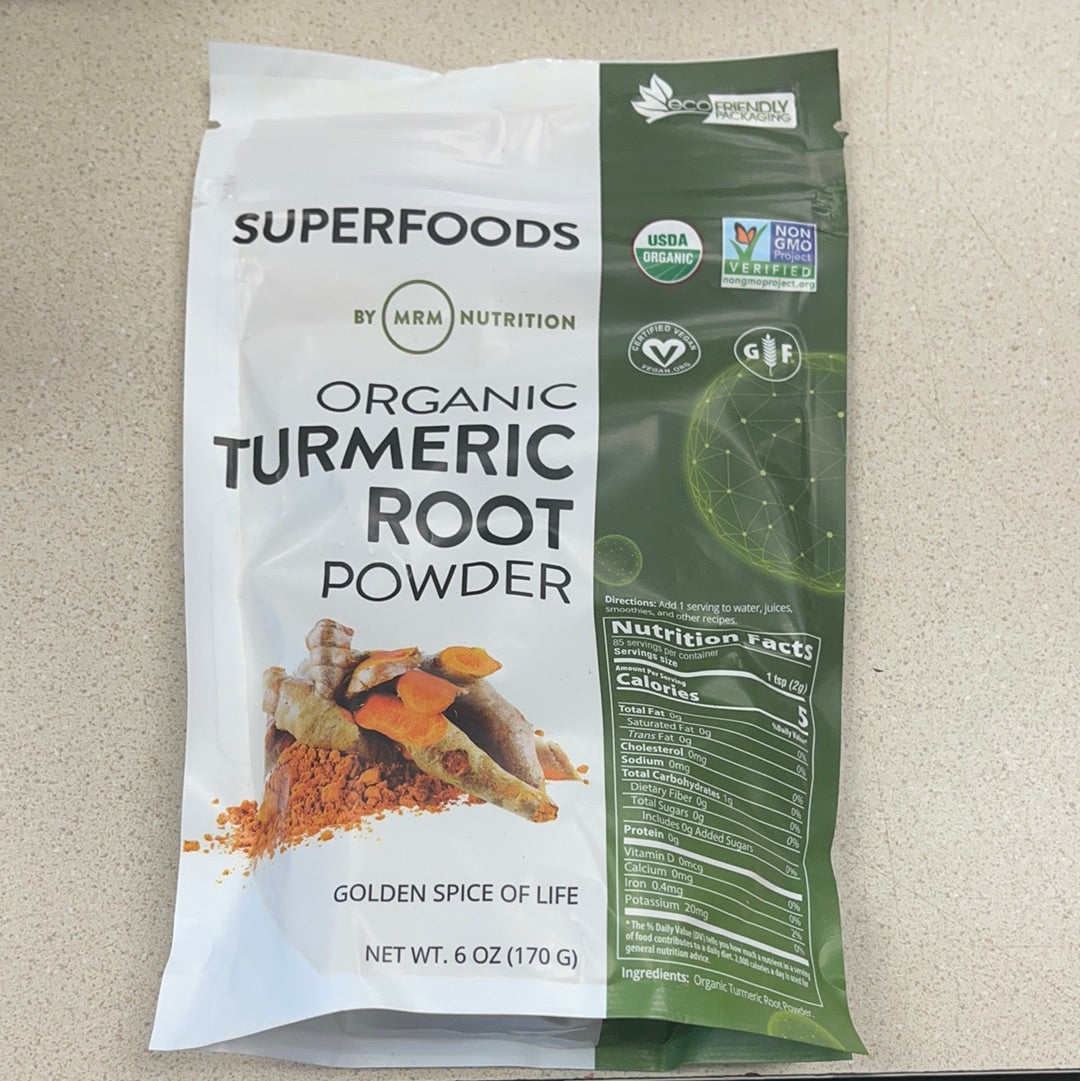 Buy MRM Super Foods - Organic Turmeric Powder | Supplements Store ...