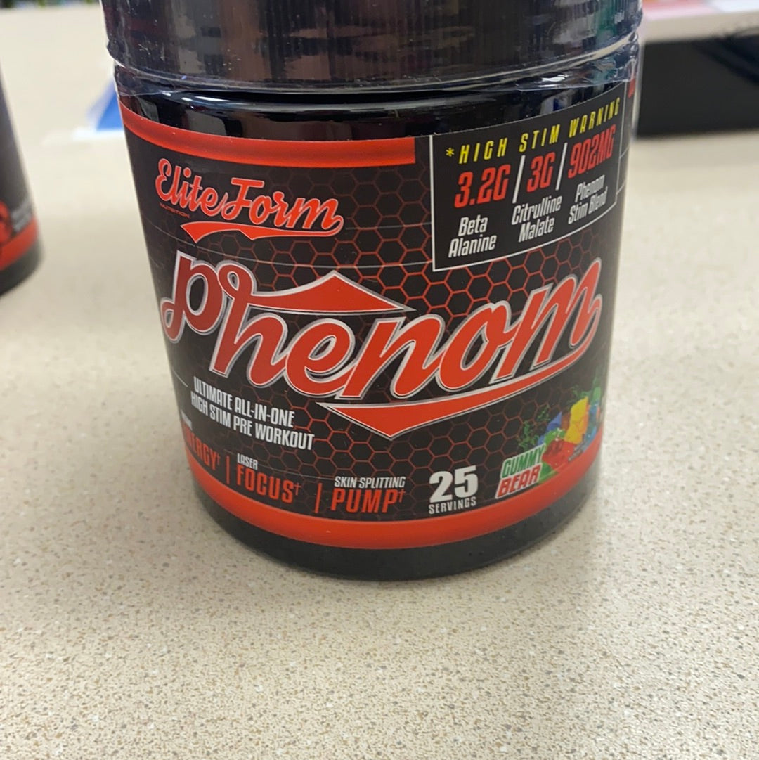 EliteForm Phenom Gummy Bear – Semper Fi Nutrition