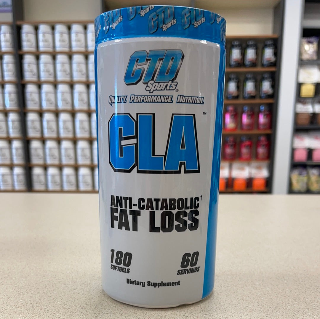 CTD Sports CLA 180 Softgels - Anti-Catabolic FatLoss 30 Servings ...