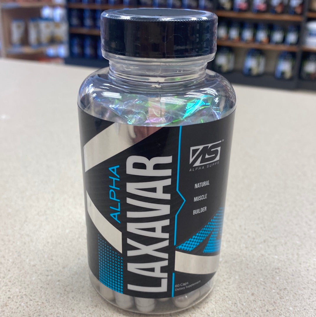 Alpha Supps Laxavar: Muscle Response Enhancement - 60 Caps – Semper Fi ...