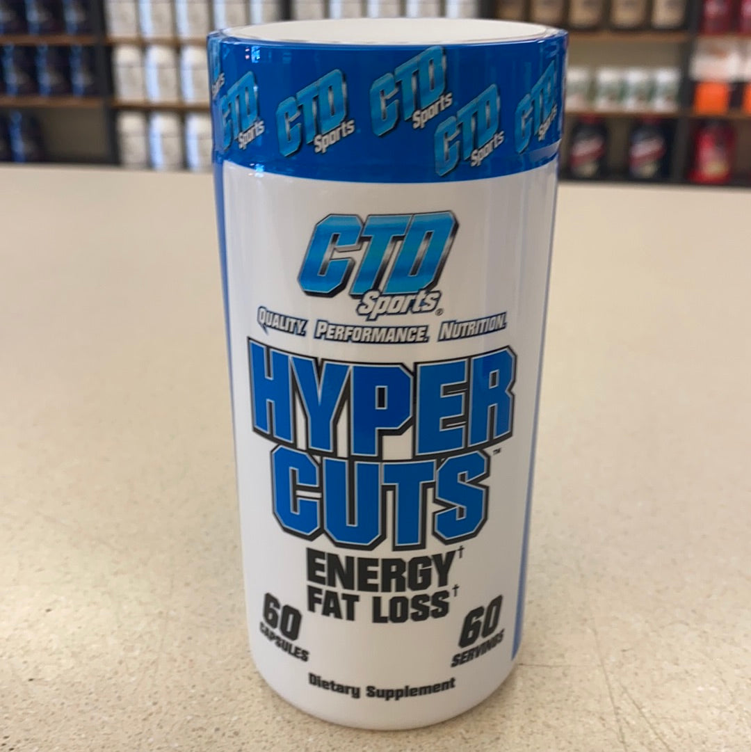 CTD Sports HyperCuts Energy Fat Loss - 60 Capsules – Semper Fi Nutrition