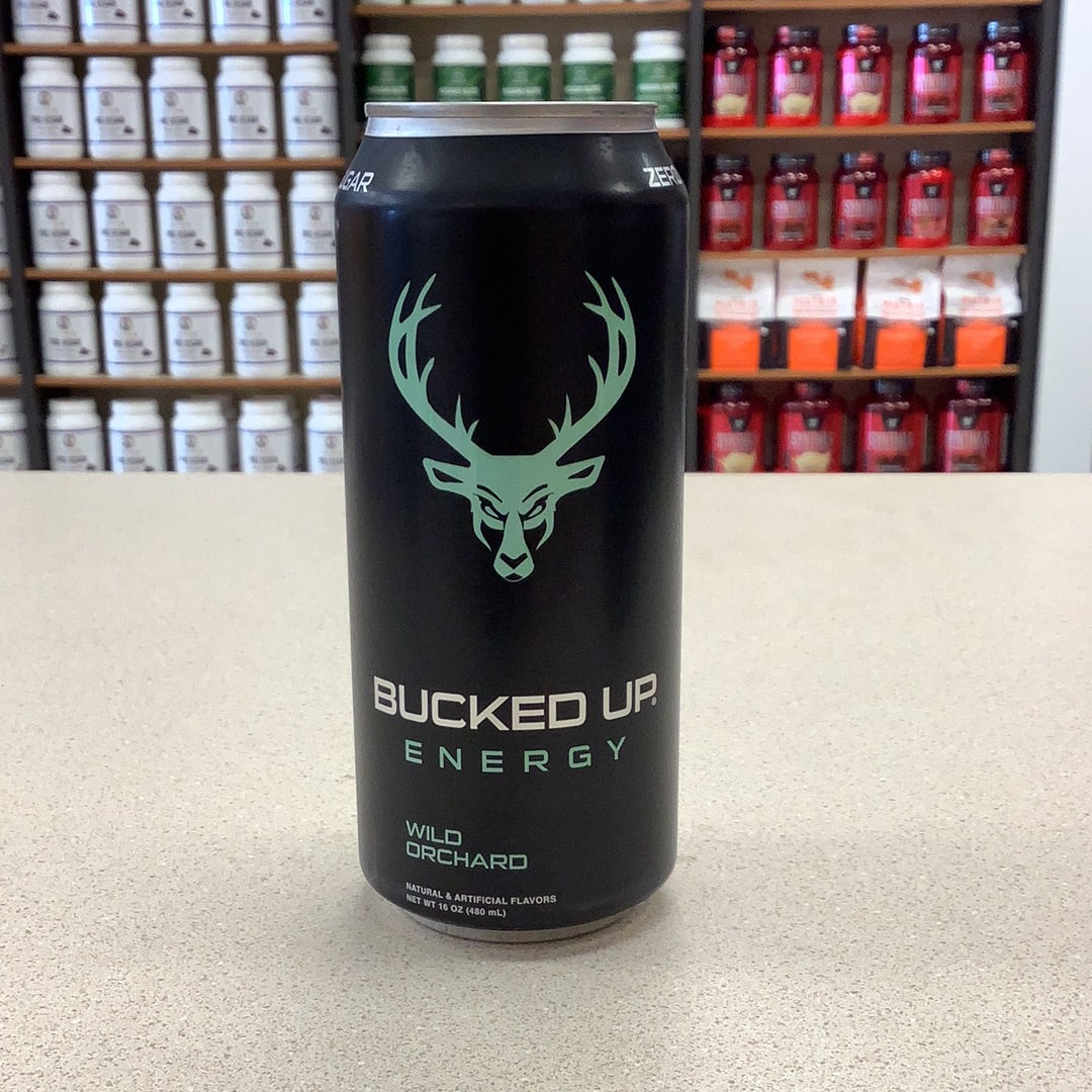 Bucked Up Energy Drink Wild Orchard - 16 fl oz, 300 mg Caffeine ...