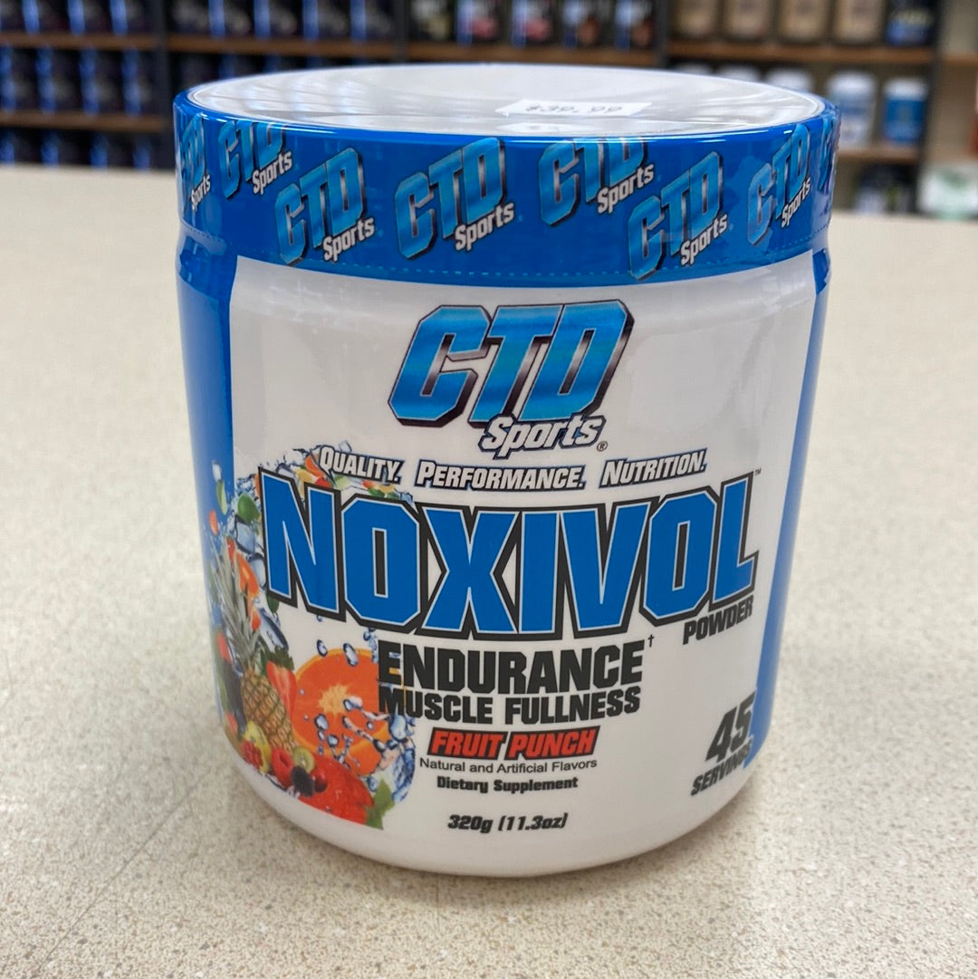 CTD Labs Noxivol Powder: Fruit Punch, 45 Servings - Muscle Growth ...