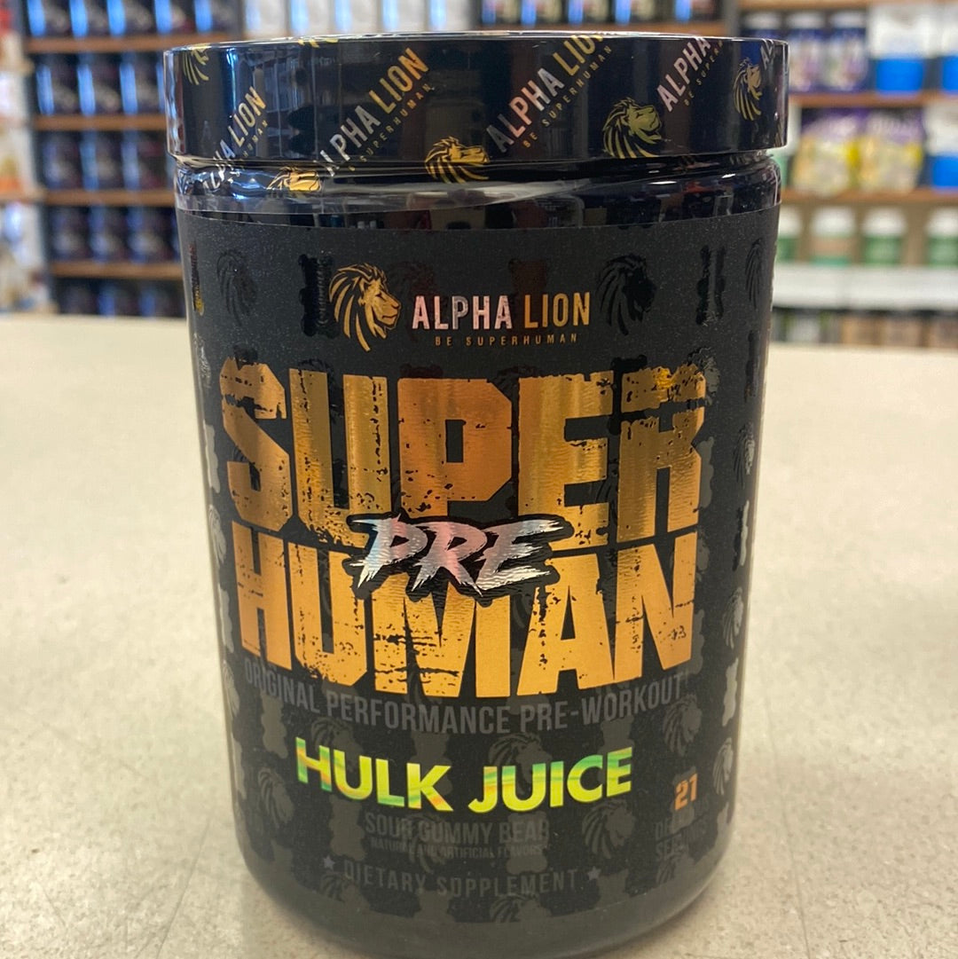 Alpha Lion Super Human PRE Hulk Juice – Semper Fi Nutrition