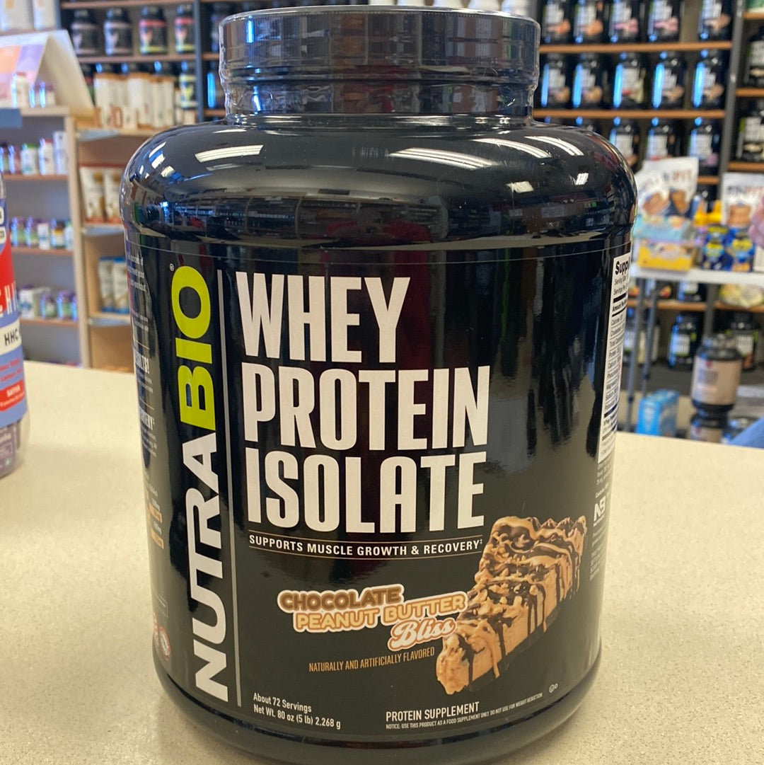 Nutrabio Whey Protein Isolate Chocolate Peanut Butter Bliss – Semper Fi ...