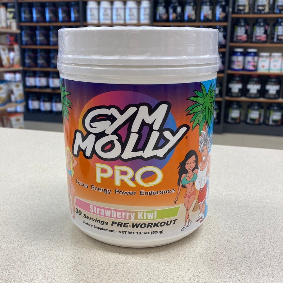 Gym Molly PRO - PreWorkout - 30 Servings - Strawberry Kiwi, 6G Citrull ...